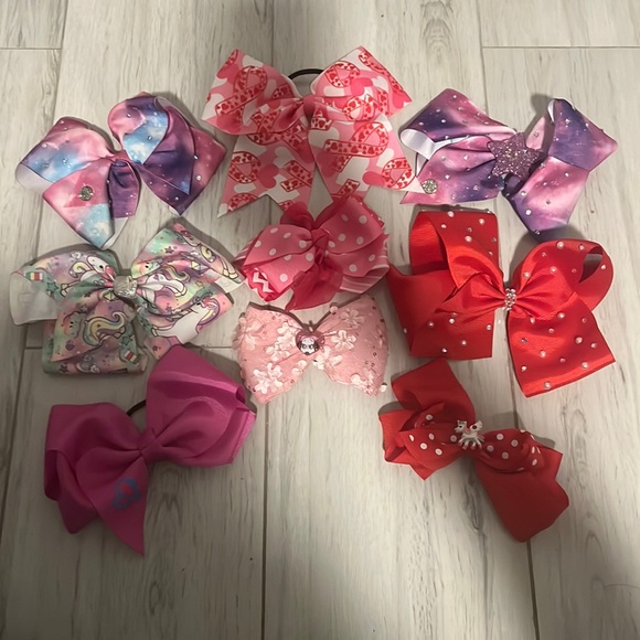 JoJo Siwa | Accessories | 9 Bows 3 Of Them Are Jojo Siwas | Poshmark